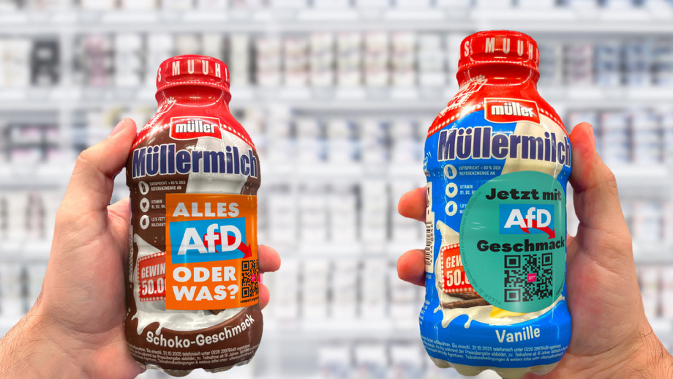 Gemeinsam Müllers AfD-Nähe sichtbar machen – hier Sticker bestellen ...