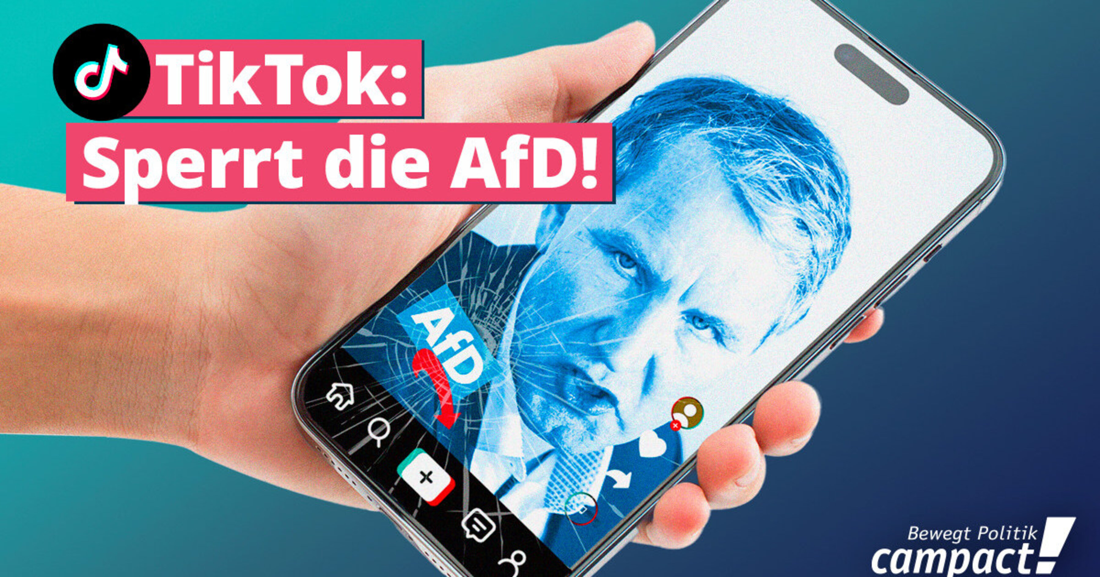 AfD auf TikTok sperren | Campact