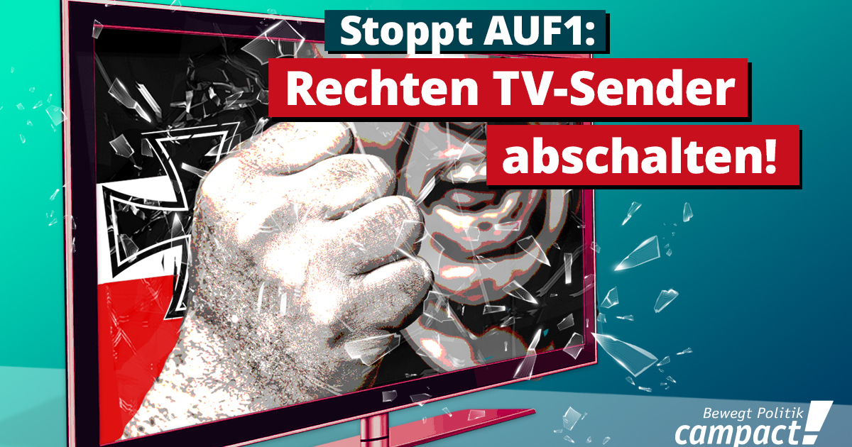 Unterzeichne gegen rechtes Hass-TV | Campact