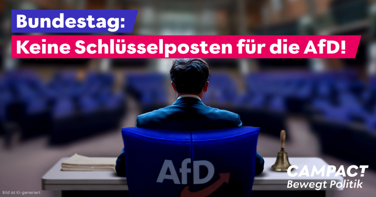 Mach jetzt mit: Keine Macht für die AfD im Bundestag! | Campact
